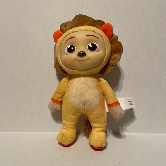 Toys | Cocomelon Jj Lion Cat 8 Yellow Plush Doll Soft Toy W Plastic ...